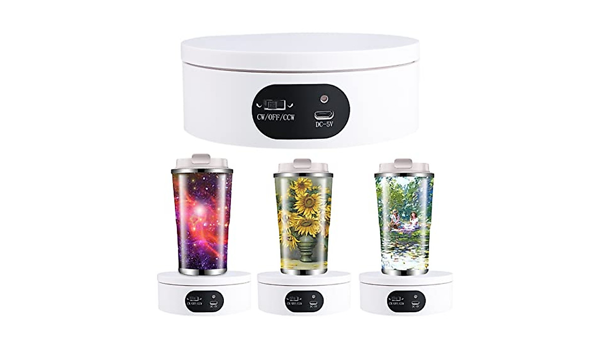 Turner Cup Rotating Display Stand - Showcase Tumblers Easily