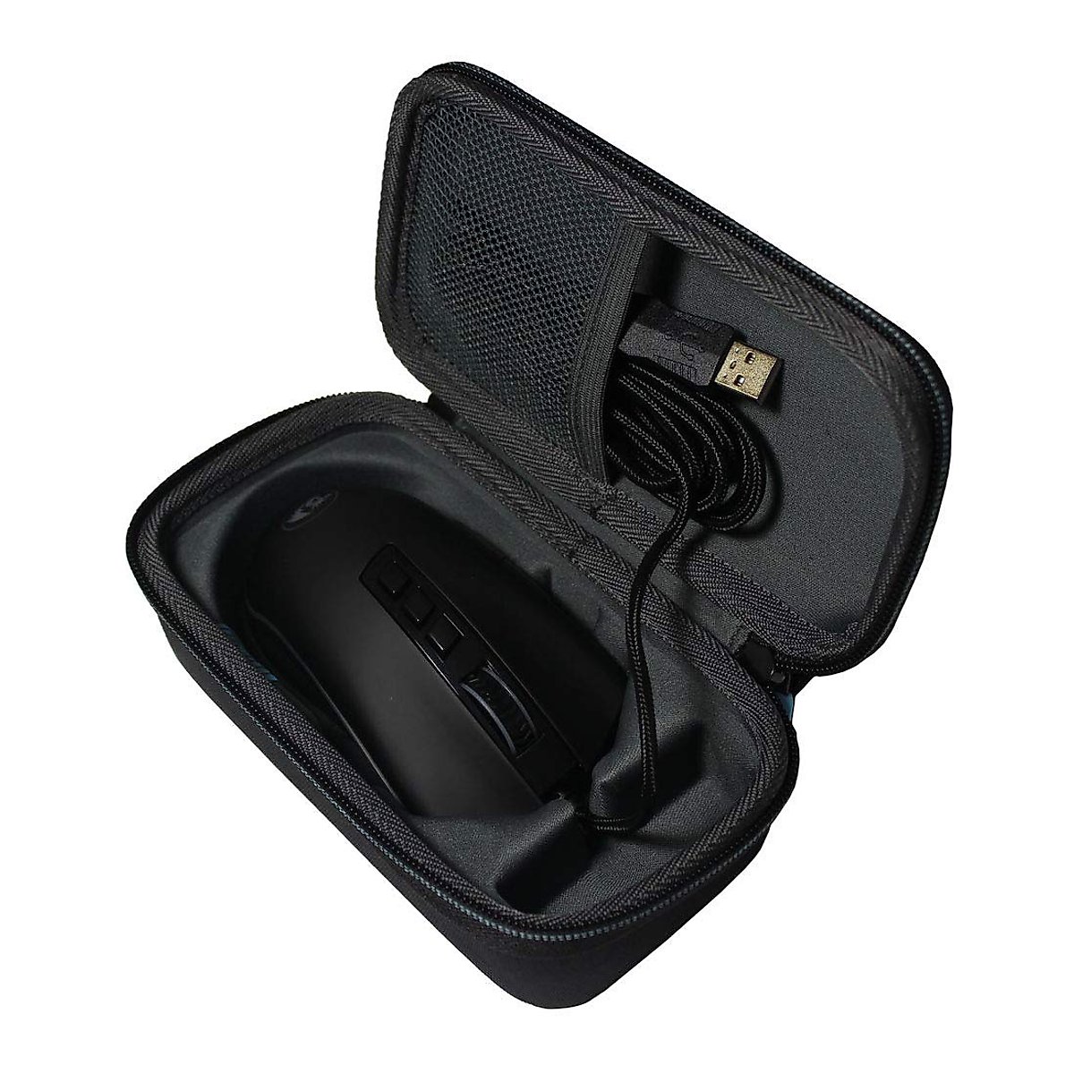 TUDIA EVA Case Compatible with Redragon M711 CObra Ergonomic Gaming Mouse, Hard Travel Carrying Case for Gaming Mouse [CASE ONLY, Device NOT Included]