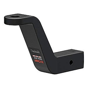 CURT 45460 Commercial Duty Forged Trailer Hitch Ball Mount, 2-1/2-Inch Receiver, 20,000 lbs, 1-1/4-Inch Hole, 8-Inch Drop, Black