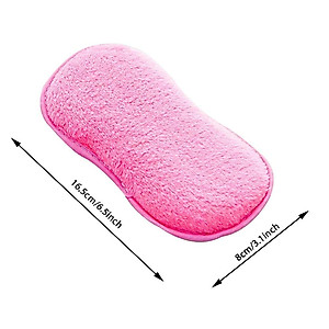 Kitchen Double Side Cleaning Sponges Scouring Pads Household Cleaning Tools Washing Tools for Pans Pots Cookware Pack of 6