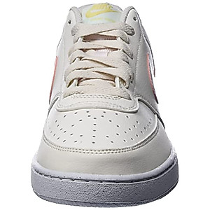 Nike Womens Court Vision Low Sneaker Phantom/Light Soft Pink Size 8.5