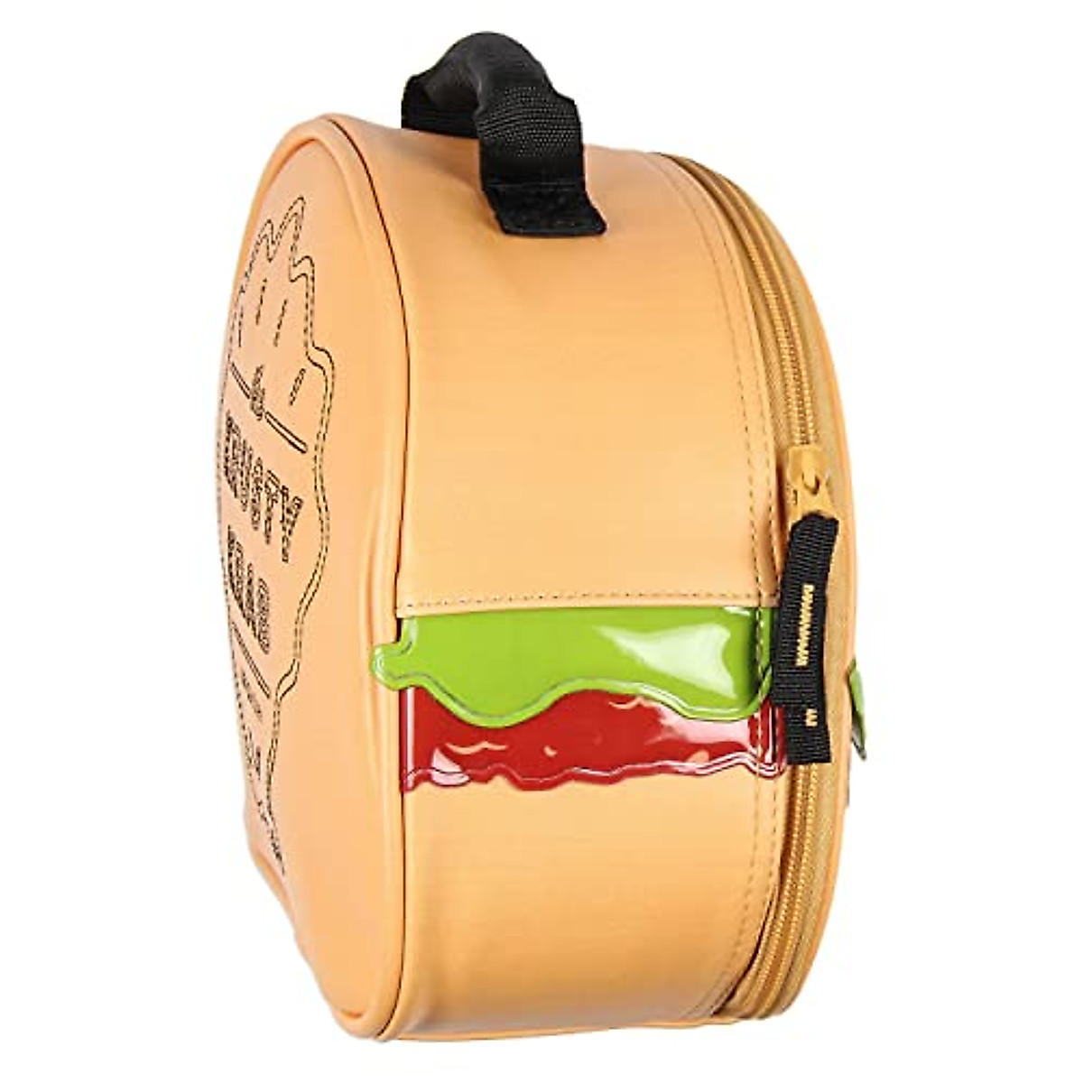 INTIMO Nickelodeon SpongeBob SquarePants Krabby Patty Single Compartment Lunch Box Bag