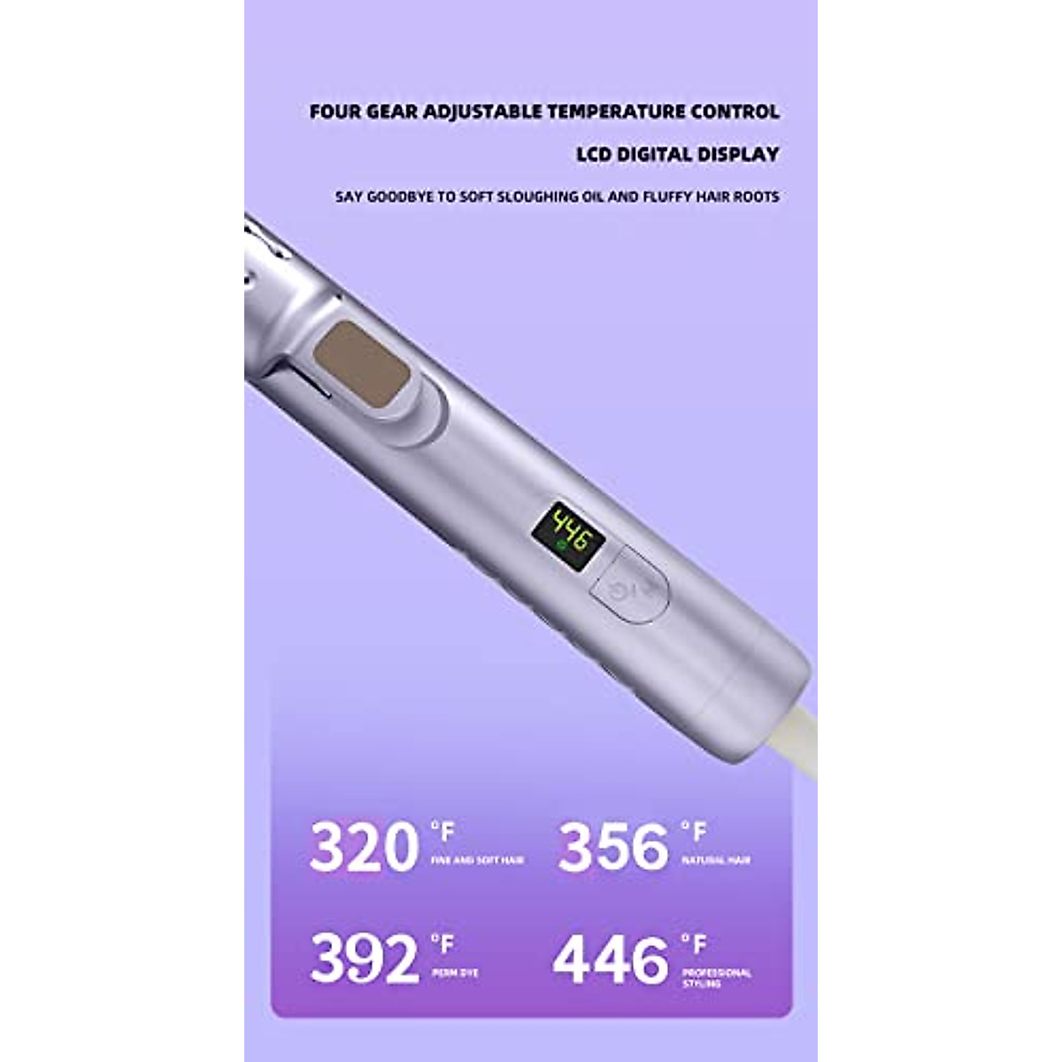 AIKO PRO 2-in-1 360° Hair Styler Flat Iron, Hair Straightener and Curling Iron for All Styles, Floating Plates Design, Cool Airflow for Better Styling, Gift for Girls and Women, Dual Voltage