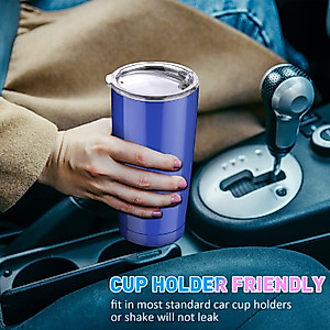 12 Pieces 20 oz Stainless Steel Tumbler Bulk with Lids, Powder Coated Travel Mug Tumblers Double Wall Vacuum Insulated Coffee Tumbler Cup for Hot Cold Water Drinks, 12 Colors