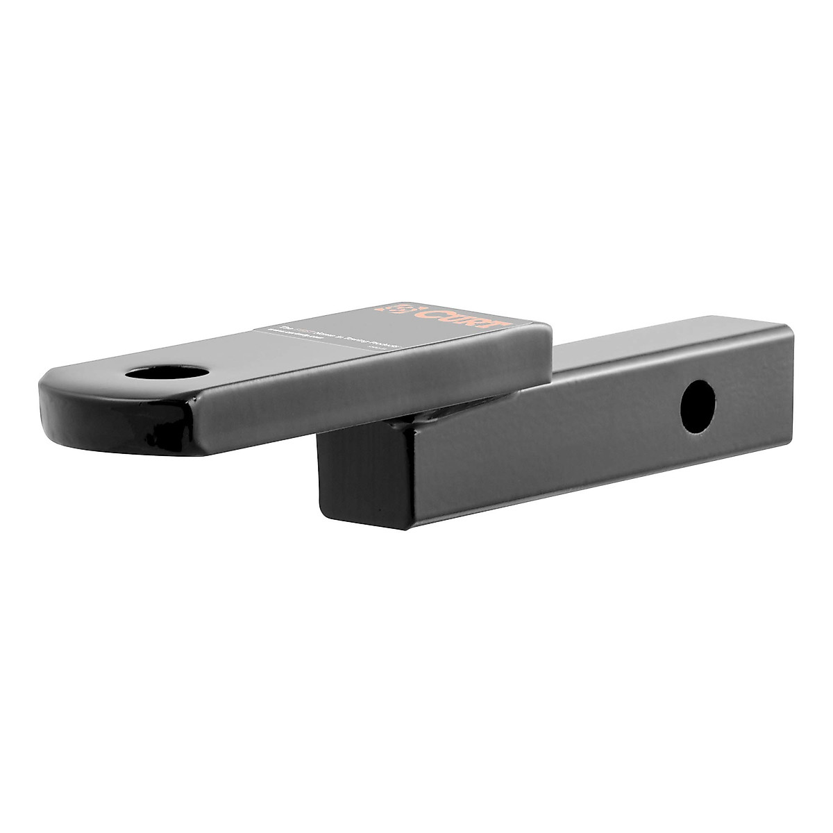 CURT 45518 Class 2 Trailer Hitch Ball Mount, Fits 1-1/4-Inch Receiver, 3,500 lbs, 3/4-Inch Hole, 1-1/4-In Drop, 3/4" Rise