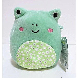 Squishmallows 2022 Spring Squad 8" Floral Belly Plush Doll Toy (Wendy The Frog)