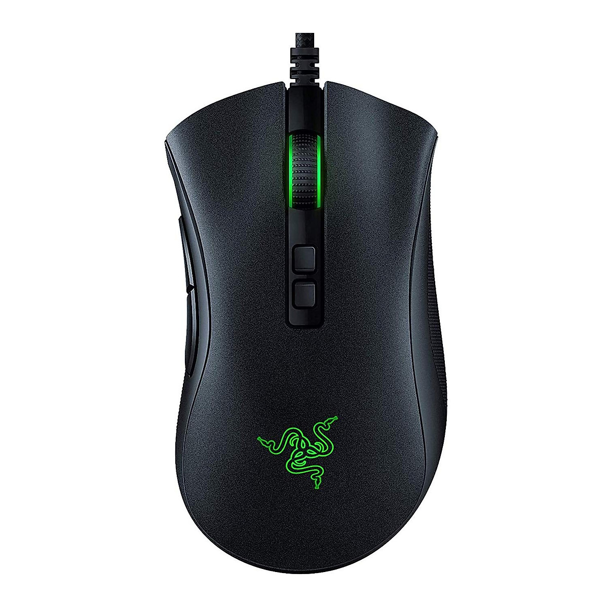 Razer DeathAdder v2 Ergonomic Wired Gaming Mouse Chroma RGB Lighting Programmable (Renewed)