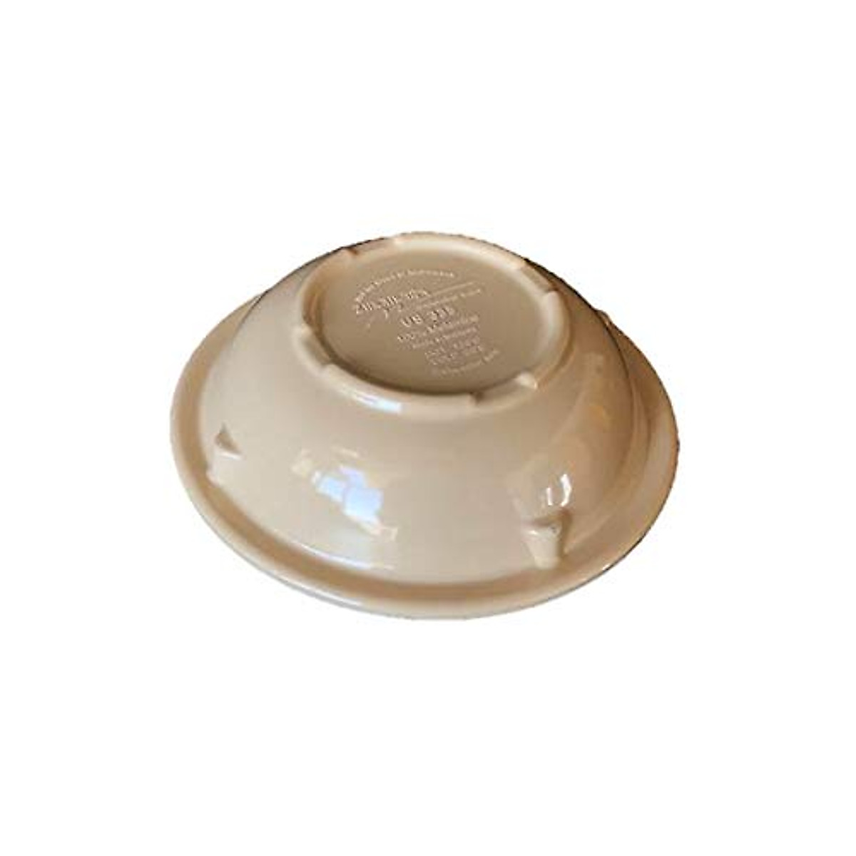 Z-Moments Western Melamine Fruit Bowl Monkey Bowl 3.5-Ounce, 4-1/4" dia. White or Tan NSF (96, Tan)