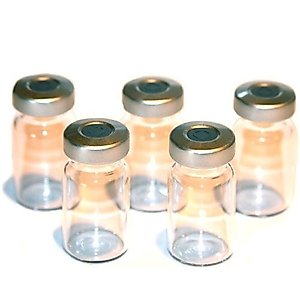 Sterile Vial with Silver Seal