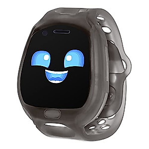Little Tikes Tobi 2 Robot Smartwatch Amazon Exclusive, Gaming, Advanced Graphics, Motion-Activated Selfie Camera, Fun Expressions, Games, Pedometer, Splashproof, Wireless Connectivity, Video, Black 6+