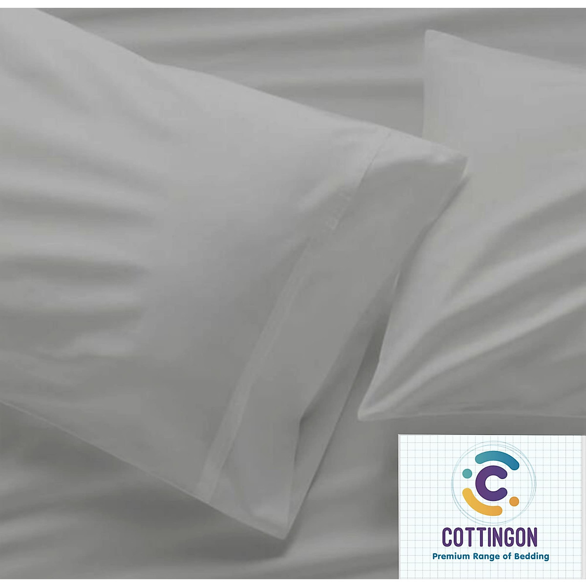 Split King Sheet Sets Dual Adjustable King Bed Sheets,Split King XL Sheets Sets for Adjustable Bed,Split Twin Xl Sheets Sets for King Adjustable Bed 15-18"Drop,Split King Sheet Set-Light Grey