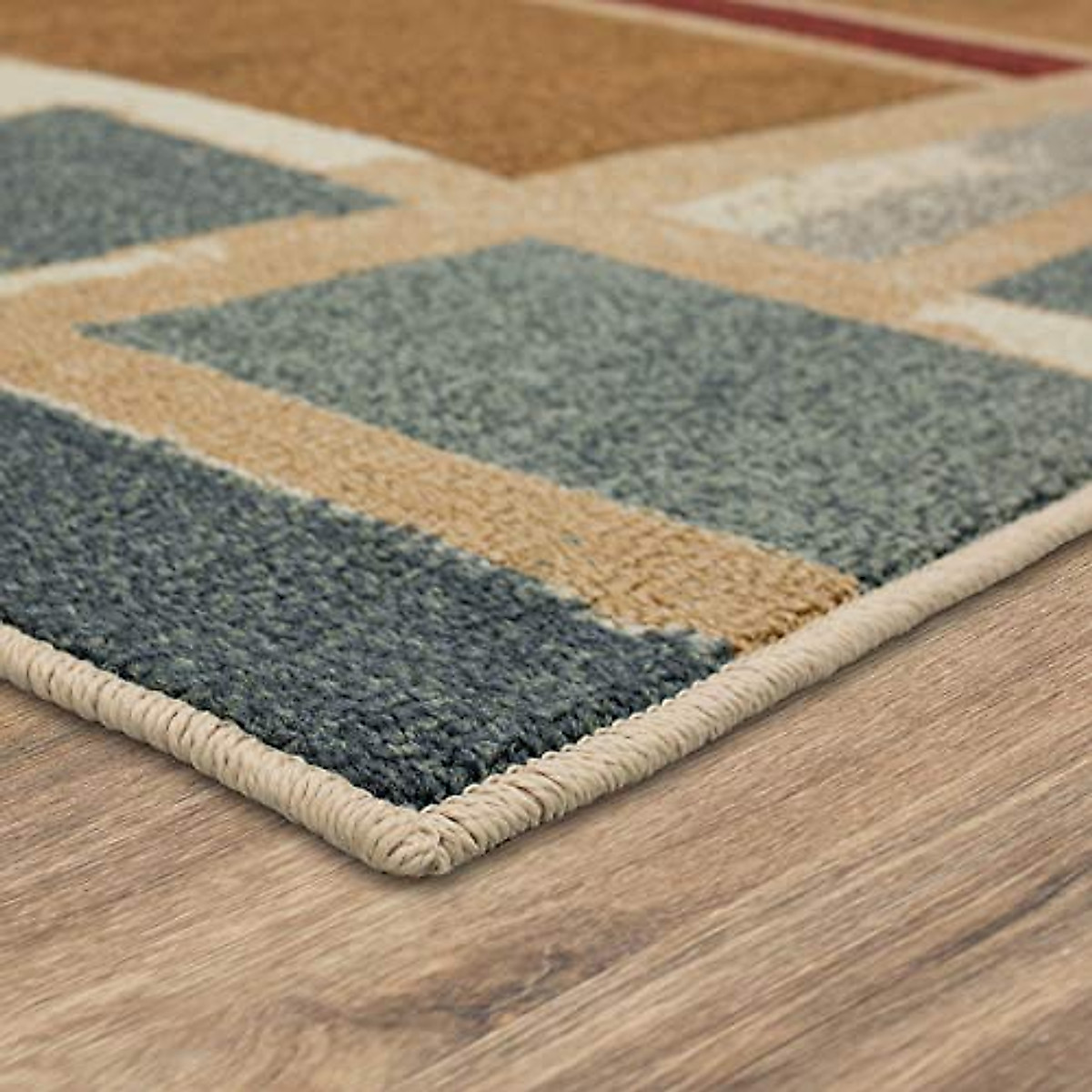 Mohawk Home Soho Regnar Geometric Squares Accent Area Rug, 1'6"x2'6", Multi