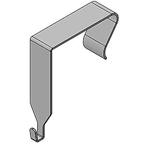 High Strength Office Cubicle Whiteboard Hanger-Narrow Hook! (1 Pair)