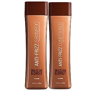 Brazilian Blowout Anti-Frizz Shampoo & Conditioner,2 count (Pack of 1)