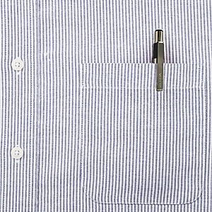 Zebra Pen F-301 Retractable Ballpoint Pen, Stainless Steel Barrel, Fine Point, 0.7mm, Assorted Ink, 9-Pack