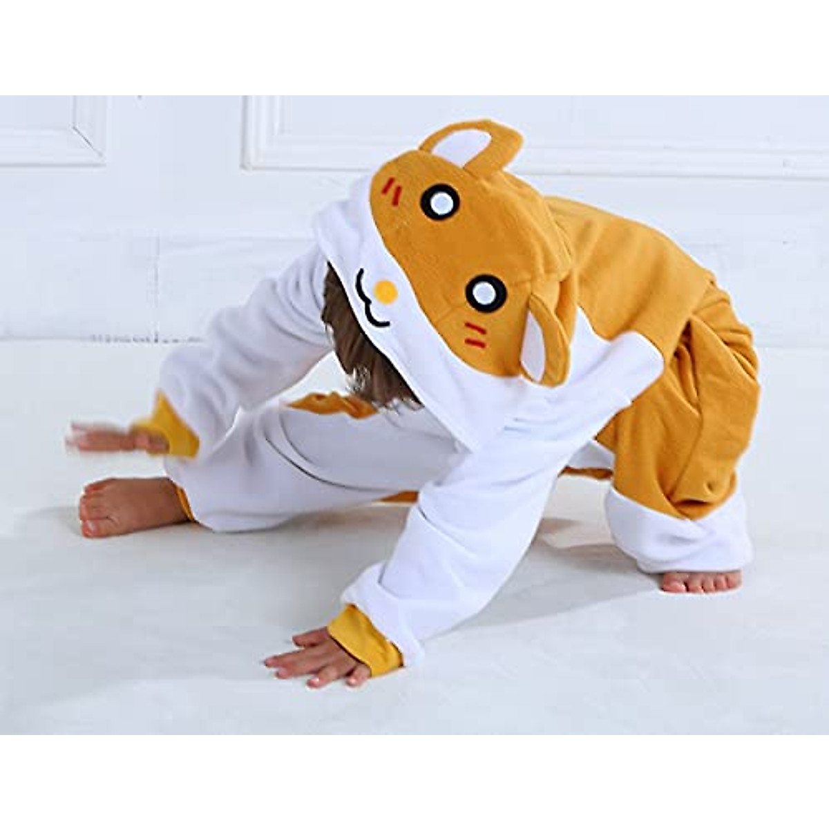 seewavom Unisex Child Plush Onesie One Piece Animal Costume Plush Kigurumi Cosplay Costume Halloween Christmas