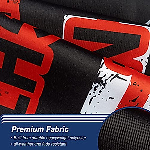 XIFAN Double Sided Flag No One Fights Alone Flag 3 Ply US American Flag First Responders Multi Thin Line Brass Grommets Outdoor Banner Decoration 3 X 5 FT