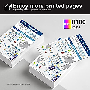 ALUMUINK Super high Yield Toner Cartridge TK 5272 Compatible TK-5272C TK-5272M TK-5272Y Replacement for ECOSYS M6235cidn M6630cidn M6635cidn P6230cdn Printer (1C+1M+1Y, 3 Pack)