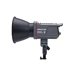 Aputure Amaran 200x S 200xs 200x-s 200W Bi-Color LED Video Light, DC/AC Power Supply, Bluetooth App Control, CRI95+ TLCI98+, 9 Lighting Effects for Filmmaking Studio Photography (200x Upgrade 2023)