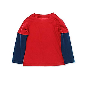 Sesame Street Elmo and Cookie Monster Boys Shirt for Infant and Toddlers Red