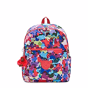 Kipling Women's Chuwy Backpack, Lightweight, Compact, Stylish, School Bag, Artful Blend, Medium