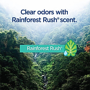 Clorox Toilet Wand Disinfecting Refills, Toilet and Bathroom Cleaning, Toilet Brush Heads, Disposable Wand Heads, Rainforest Rush, 30 Count