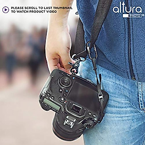 Altura Photo Camera Tether Safety Strap for DSLR Cameras (2 Pack)