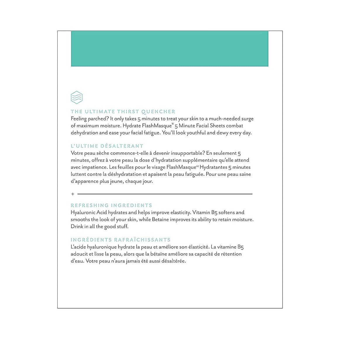 Patchology Hyaluronic Acid Facial Sheet Mask w/Vitamin B5 - Men & Women Face Masks Skincare Sheet for Moisturizing and Hydrating Skin in 5 Minutes - Best Face Sheets Moisturizer (4 Count)