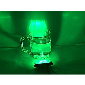 Aokzeeo 10 pcs green Oval 2.5 Inch 4 Diode Trailer Side Marker Lights Truck clearance Side marker Led Trailer Lights Waterproof