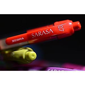 Zebra Pen LV-Refill for Gel Ink Pens, Medium Point, 0.7mm, Red Ink, 2-Pack