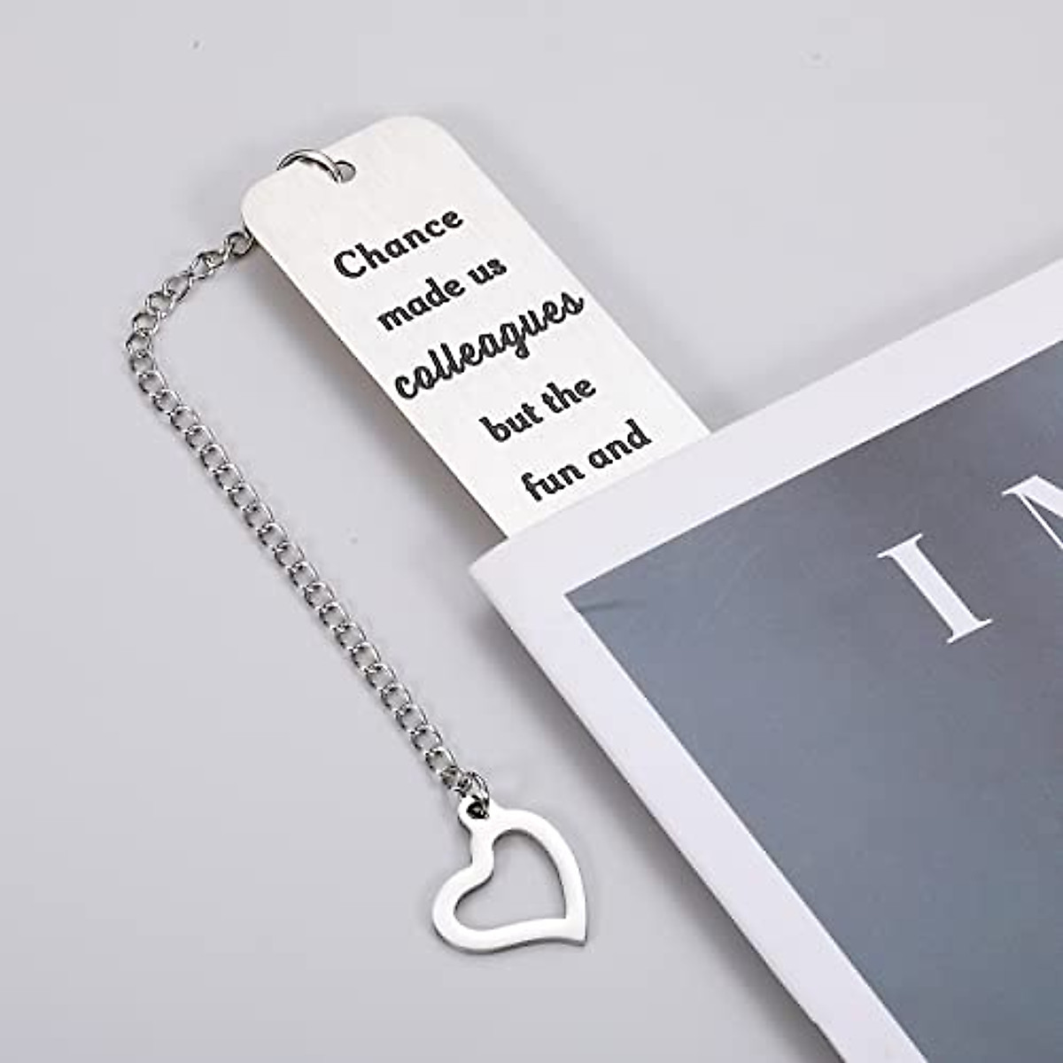 Coworker Leaving Gift Bookmark for Coworker Farewell Going Away Gift Good Bye Retirement Gifts for Women Colleague Friend Thank You for Boss Leader BFF Men Birthday Boss Day Going Away Goodbye