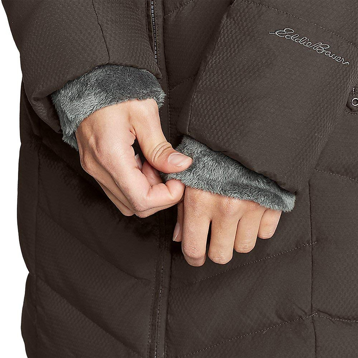 Eddie Bauer Women’s Sun Valley Down Parka (Coat), Black, Medium.