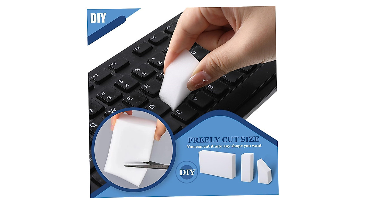 100PCS Magic Eraser Sponge for Effortless Cleaning