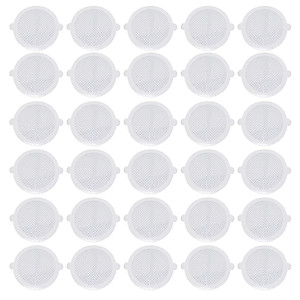 Qinlenyan 30Pcs Drain Cover Hair Catchers Prevent Clogs Bathroom Shower Drain Protector Sewer Filter Mesh Stickers Adhesive Shower Drain Hair Stopper for Shower Bathtub A