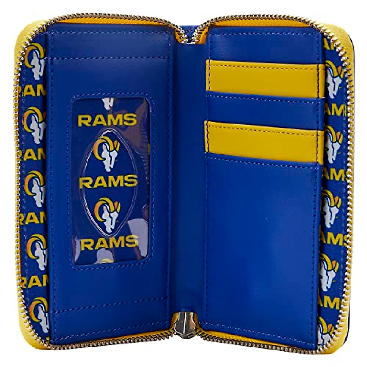 Loungefly NFL: LA Rams Wallet with Patches