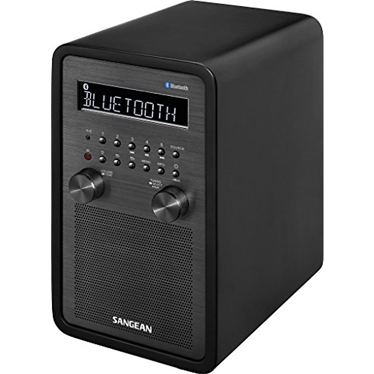 Sangean WR-50 FM-RBDS/AM/Bluetooth Wood Cabinet Table Top Radio (Certified Refurbished)