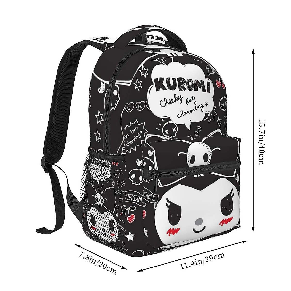 wervot Cartoon Leisure Backpack Travel Hiking Backpack Lightweight Multi-Functional Backpack Adult Backpack Computer Bag