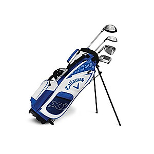 Callaway Golf Xj Junior Golf Set, Level 2, 6 Piece Set, Right Hand, White