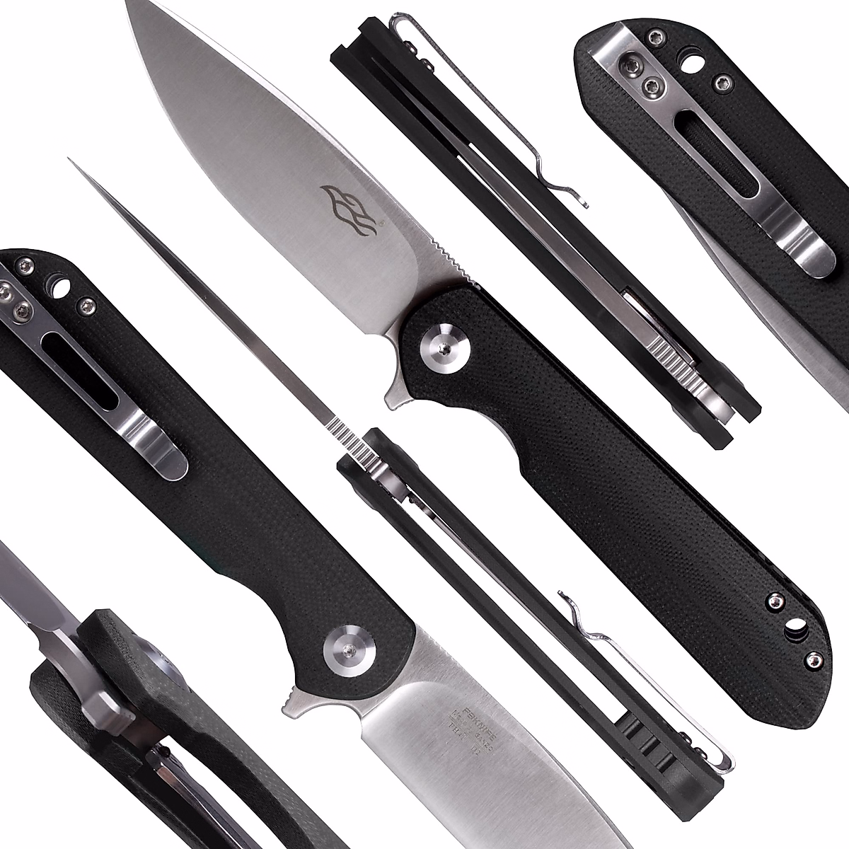 Ganzo Firebird FH41 BK D2 Steel Blade G10 handle Pocket Folding Knife EDC Tool