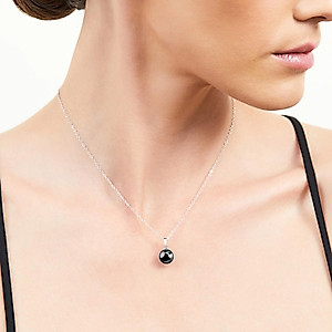 The Pearl Source 9-10mm Genuine Tahitian South Sea Cultured Pearl Sydney Pendant Necklace for Women