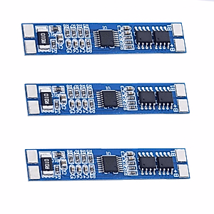 3PCS 3S 11.1V 12.6V 8A 18650 Battery Protection Board PCB BMS Charger Module for Li-ion Lithium Battery Cell