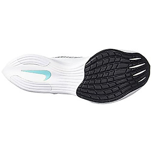 Nike Womens ZoomX Vaporfly Next%2, White/Black-Aurora Green, Size 8.5
