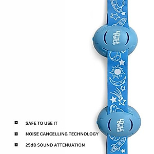 Little Owl Noise Cancelling Headphones for Kids - Baby & Toddler Ear Protection Earmuffs with Elastic Headband