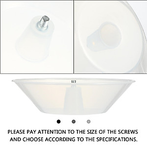 Hemoton 6Pcs Plastic Range range hood oil catcher oil collecting cup range hood oil cup Hood Oil Catcher