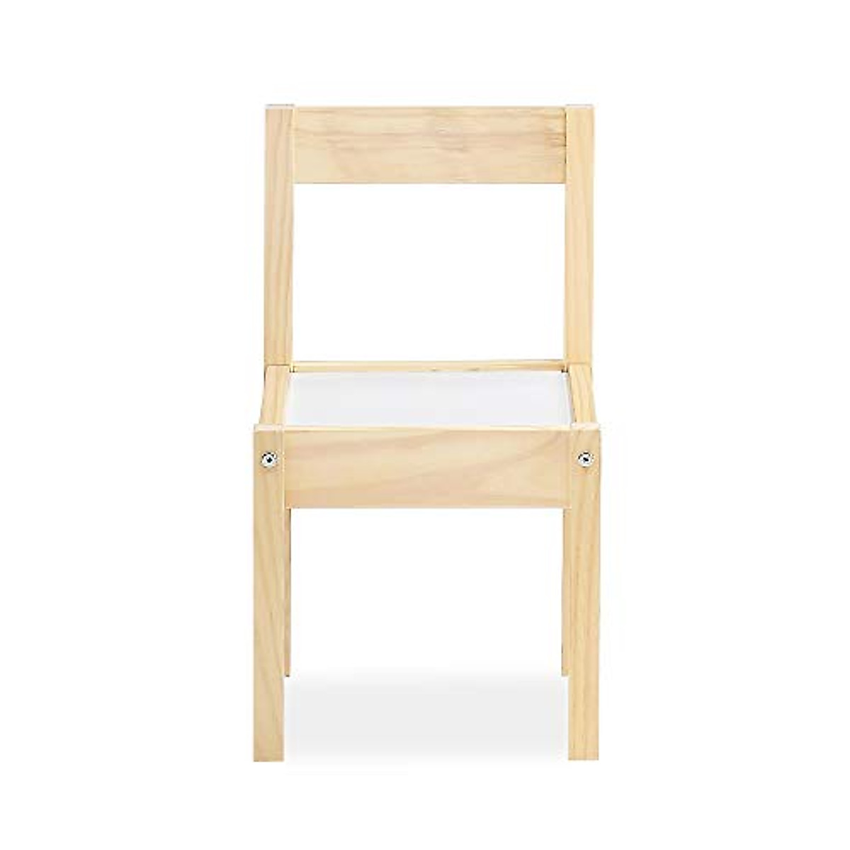 Baby Relax Hunter 3-Piece Kiddy Table & Chair, Natural/White Table Set