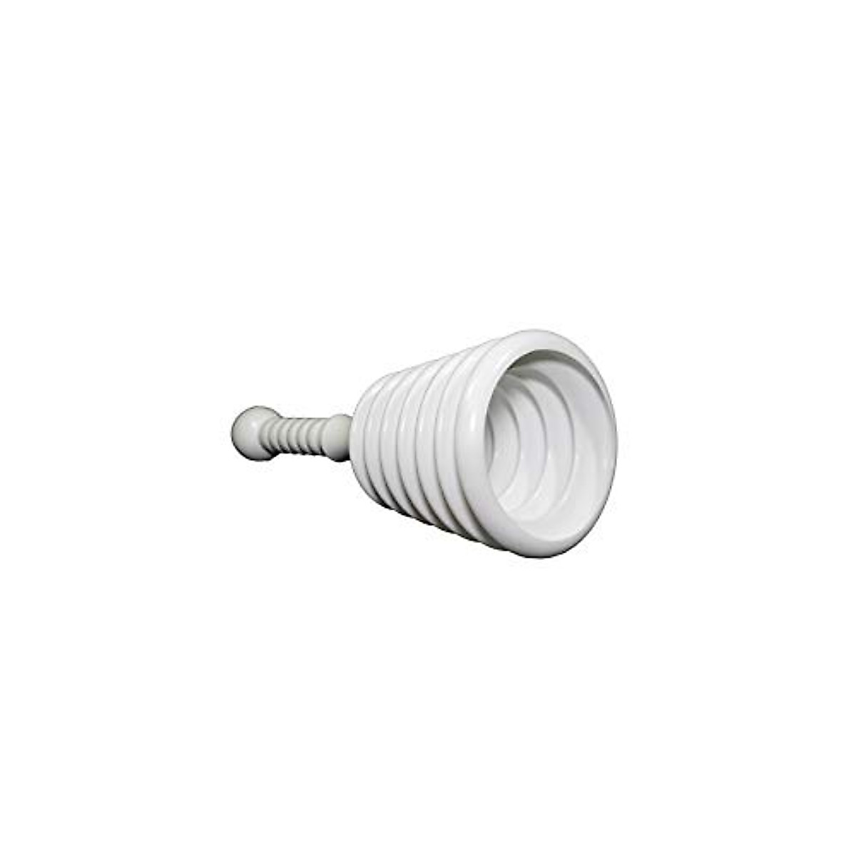 Master Plunger MPS4-4 Sink & Drain Plunger for Kitchen Sinks, Bathroom Sinks, Showers, and Bathtubs. Small and Strong Design with Large Bellows Commercial & Residential Use, White