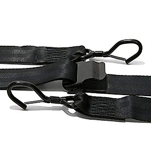 PROGRIP 031411 Marine Fishing and Ski Boat Tie Downs: Gunwale Strap with Hooks, 16' x 2" (Pack of 1)