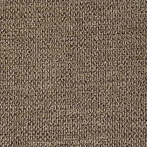 Pemberly Row Contemporary Fabric Upholstered Sofa in Fawn Tan