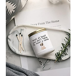 Get Well Soon Gifts for Women, Feel Better After Surgery Gifts for Sick Women, Her, Friends, Vanilla&Lavender Scented Candles with Crystal