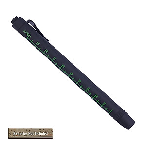 Geekidoc Premium Portuguese Cork 4-Piece Pocket Organizer Kit for Doctors, Nurses, and Students | Includes Pocket Protector, Reflex Hammer, Bandage Scissors & Rubber Coated LED Penlight | Purple